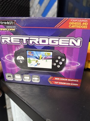 RetroGen Sega Genesis & Mega Drive Handheld Console - Rare Discontinued ...