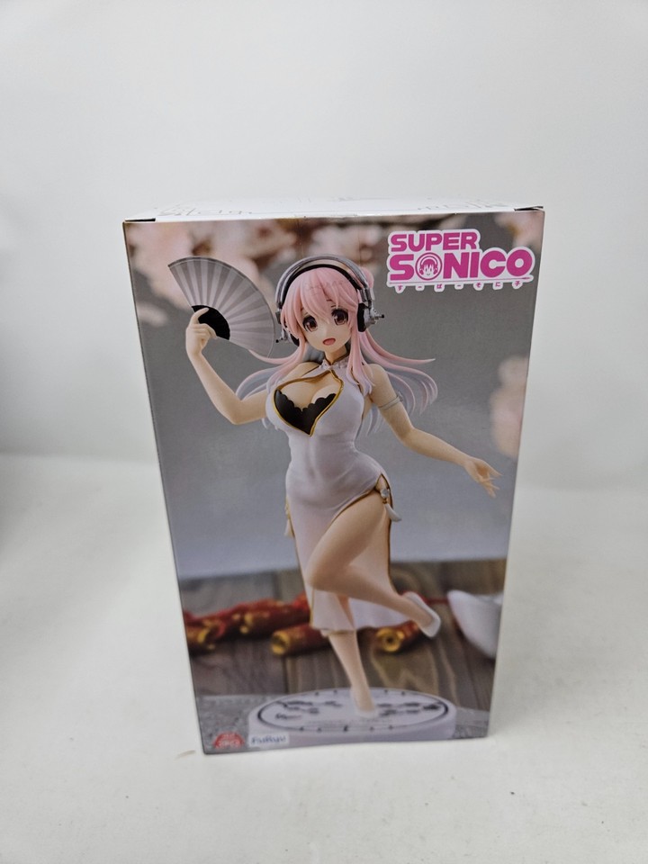 FuRyu Super Sonico Trio-Try-iT White China Dress Ver Prize Figure ...