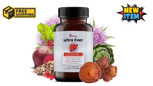 UpWellness Ultra Liver Supplement Gallbladder & Liver Health Support ...