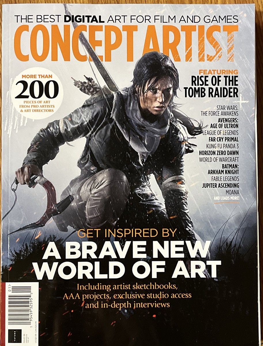 Lara Croft 2022 Concept Art
