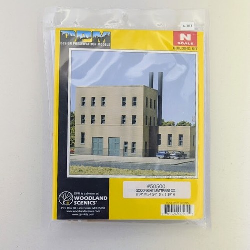 Design Preservation Models 50500 N Scale Goodnight Mattress Co Kit | eBay