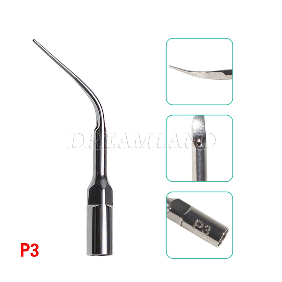 Dental Ultrasonic Scaling Perio Tips P3 fit WOODPECKER&EMS Handpiece Scaler | eBay
