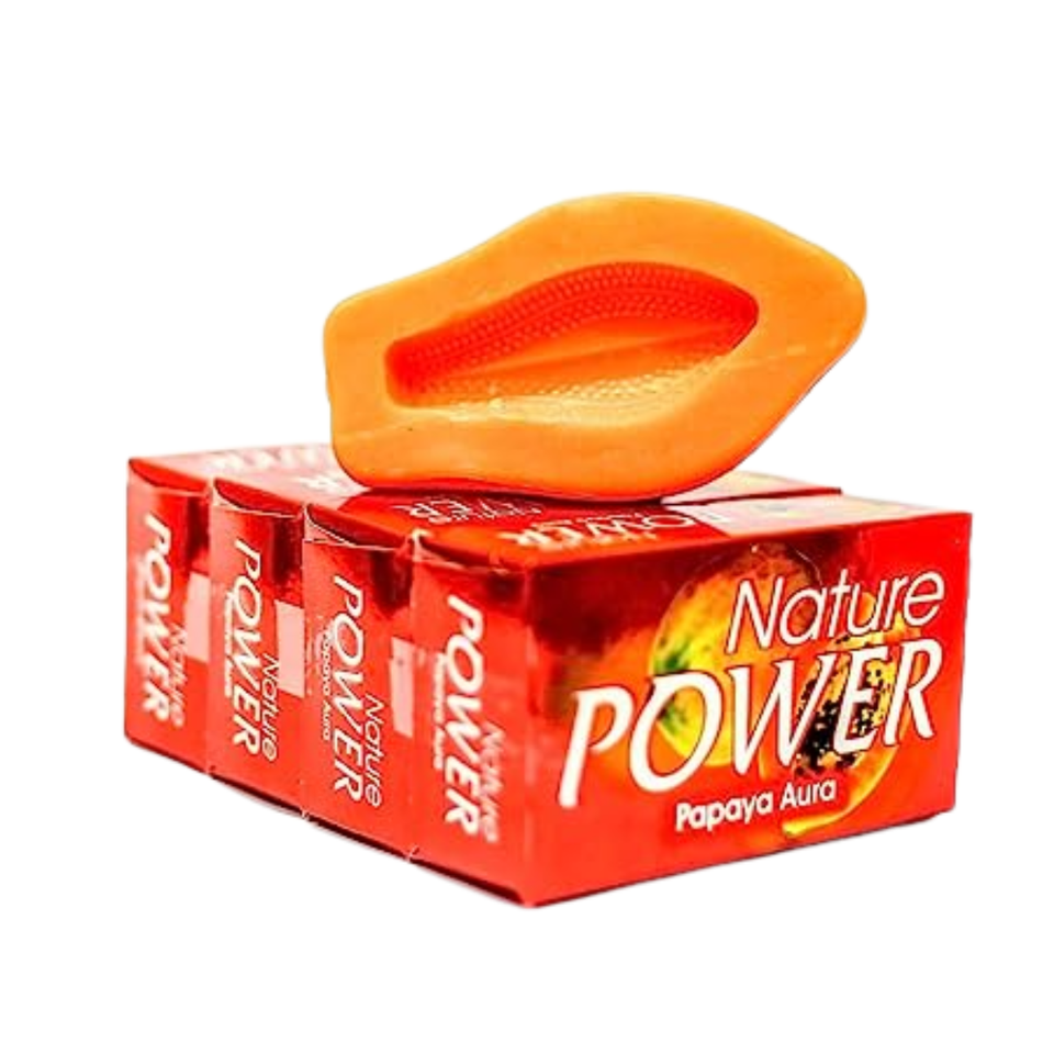 Nature Power Papaya Soap | Herbal Skin Brightening Anti-Acne ...