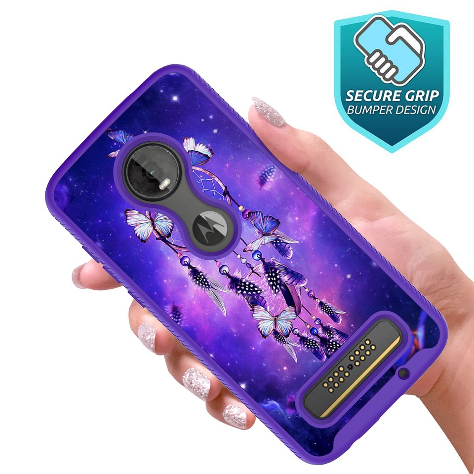For Moto Z4 Play /Z Play 4th Generation Graphic Shockproof Full-Body ...