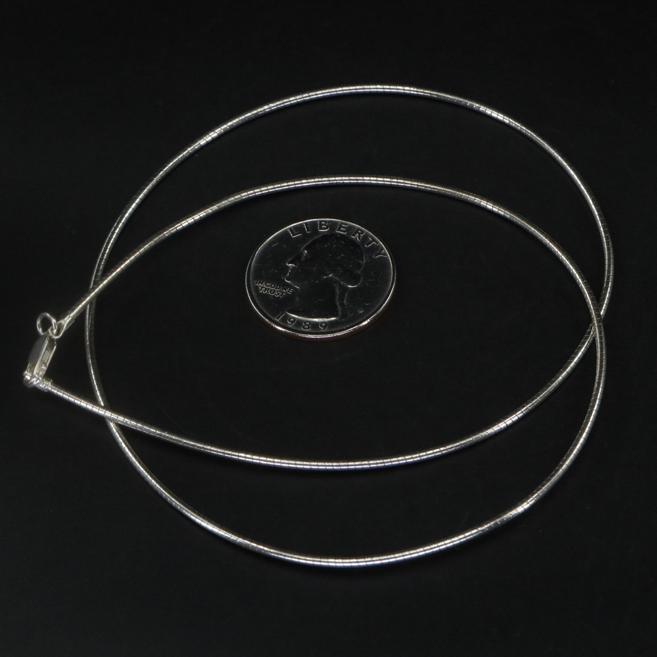 Sterling Silver - ITALY 2mm Snake Chain 20" Necklace - 8.5g | eBay