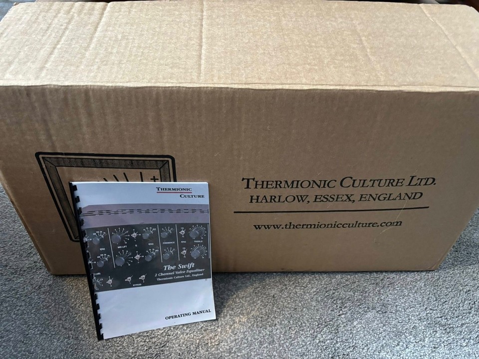 Thermionic Culture- The Swift Valve EQ- Fantastic Condition (Balanced ...