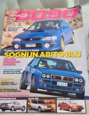 RIVISTA GRACE 80/90 LANCIA DELTA BLU LAGOS | eBay UK