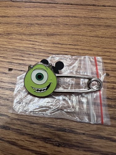 Disney Trading Pin - Mike Wazowski Safety Pin - Monsters, Inc | eBay