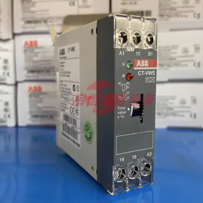 New ABB Time Relay CT-VWE,1c/o,0.3-30s, 24VAC/DC 220-240VAC | eBay