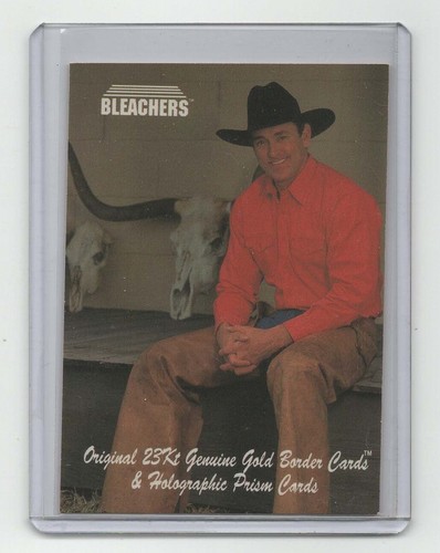 1993 Bleachers Promo * Nolan Ryan Setting Wearing Cowboy Gear * Nolan ...