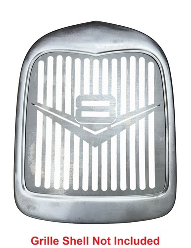 Radiator Grille Shell Custom Steel Insert V8 For 1928-1929 Ford Model A ...