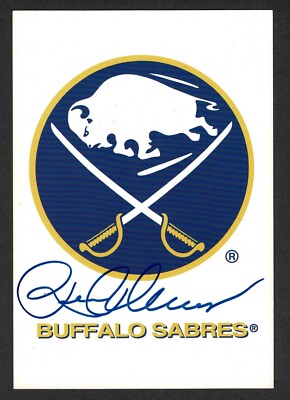 Undated "French Connection" Rene Robert Autographed Buffalo Sabres ...