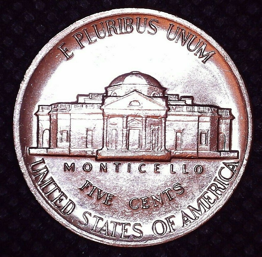 1985-D Jefferson Nickel Uncirculated BU Partially Full Steps #511 | eBay