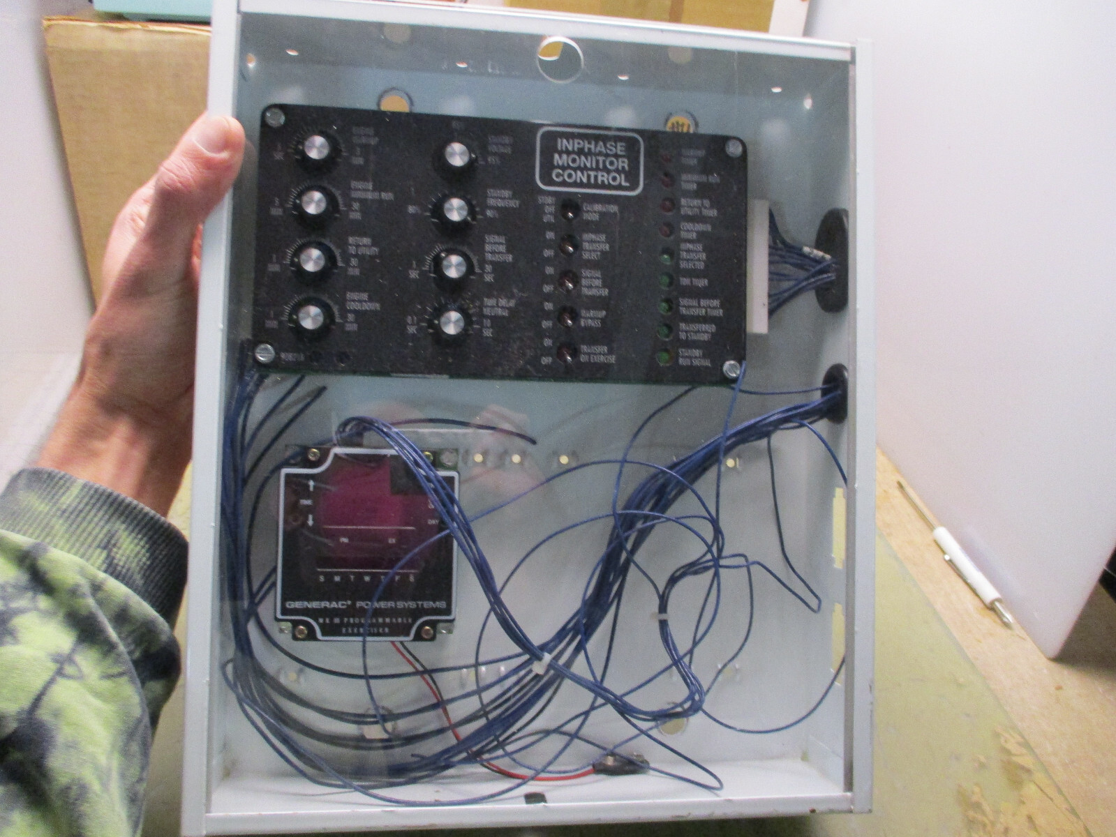 inphase monitor control 90821B & generac mk iii programmable exerciser ...