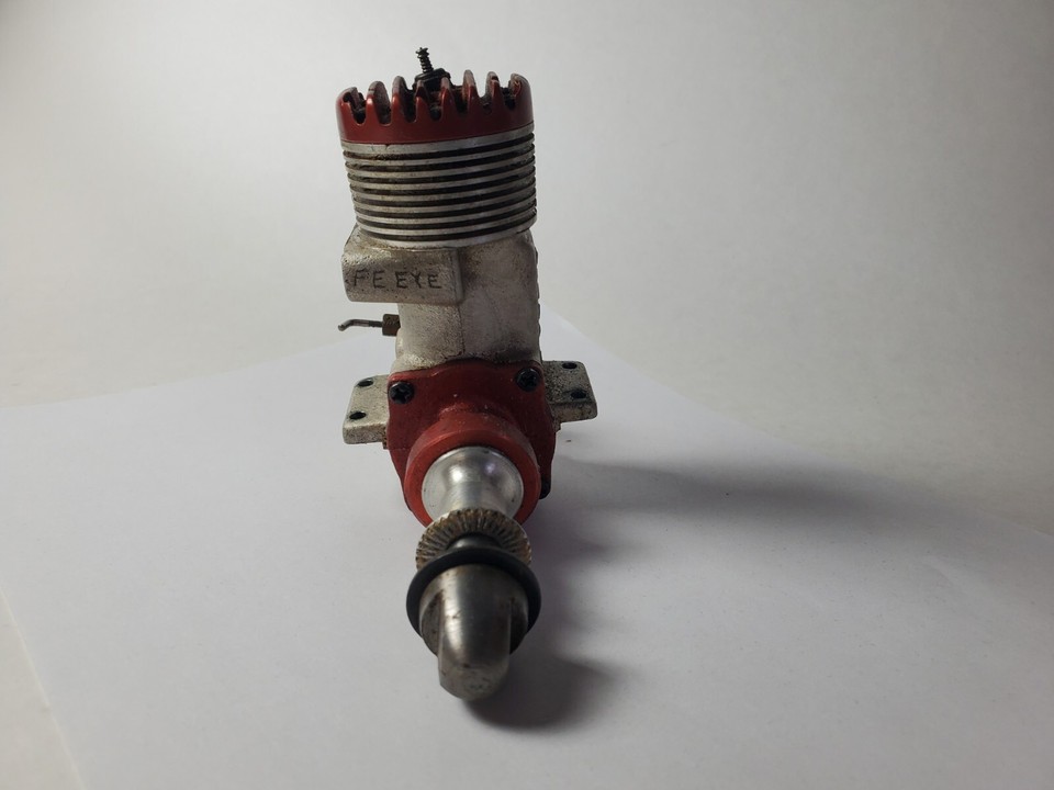 Vintage Red Head McCoy 60 Motor Large Plane Engine Control Line Free ...