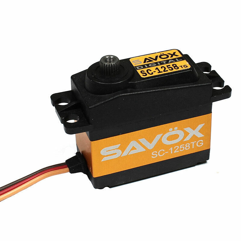 Savox SC-1258TG High Speed Titanium Gear Servo for sale online | eBay