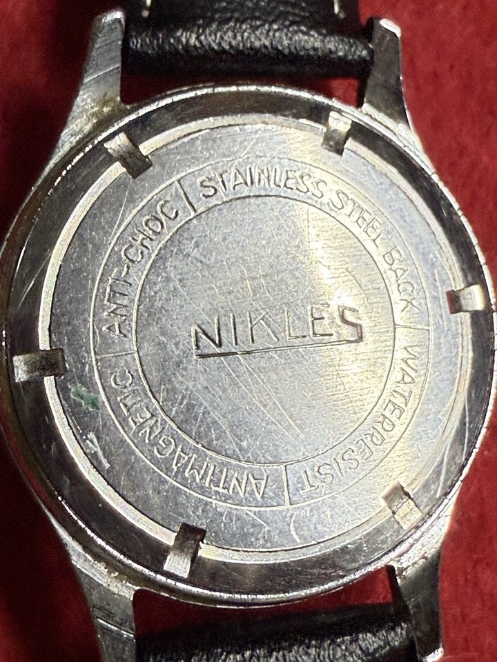 Vintage Nikles Mens watch, 17 jewels, mechanical, hand wind, Swiss ...