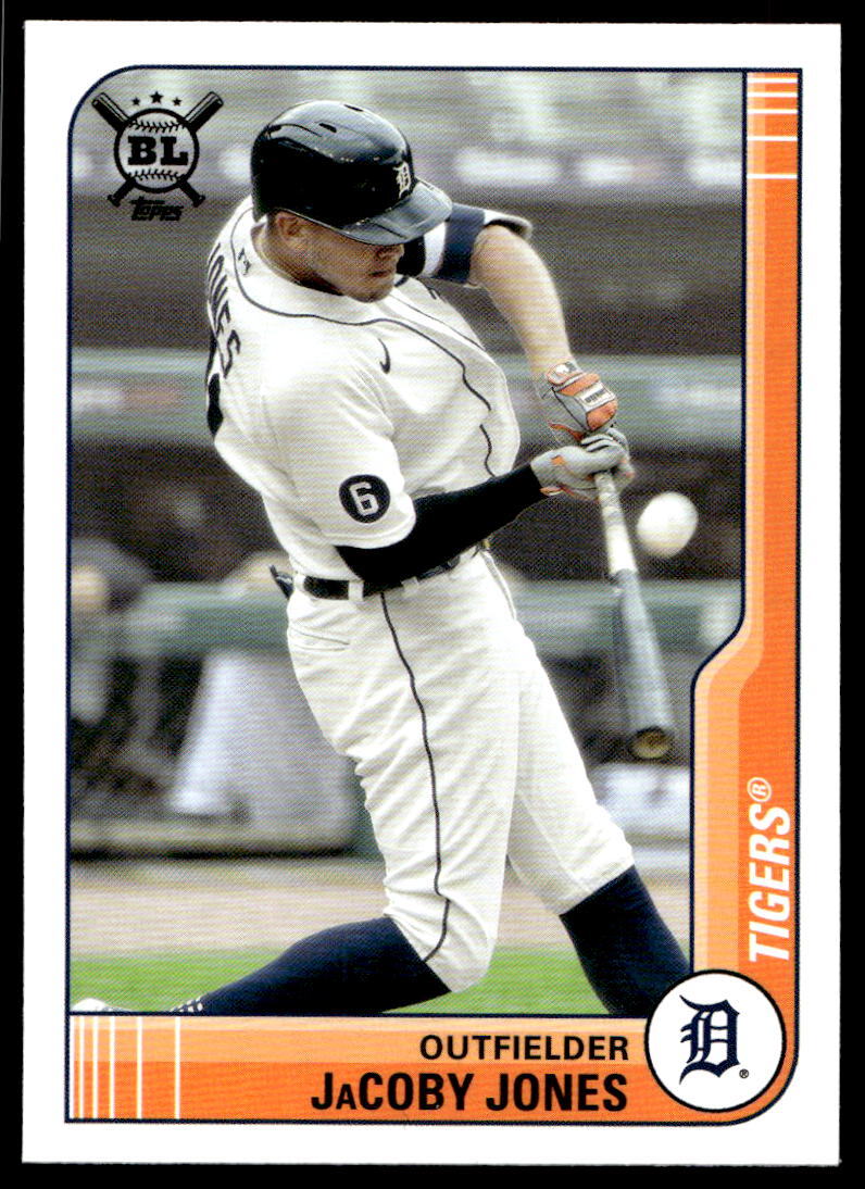 2021 Topps Big League 186 Jacoby Jones Detroit Tigers Baseball Card | eBay