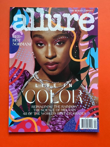 RED-HOT NORMANI * LIFE IN COLOR September 2021 ALLURE MAGAZINE | eBay