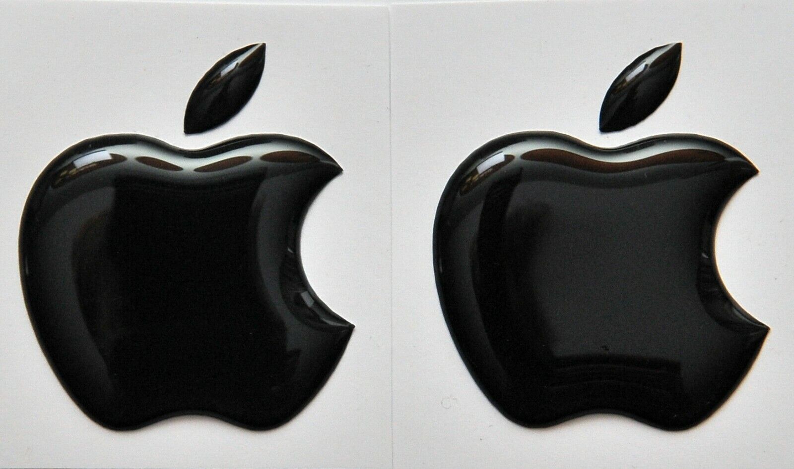 1pcs x Apple sticker 3D Domed Apple logo decals for MacBook | eBay