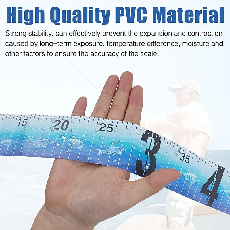 Waterproof Fish Measuring Ruler 90cm/35in Foldable Fishing Measuring ...