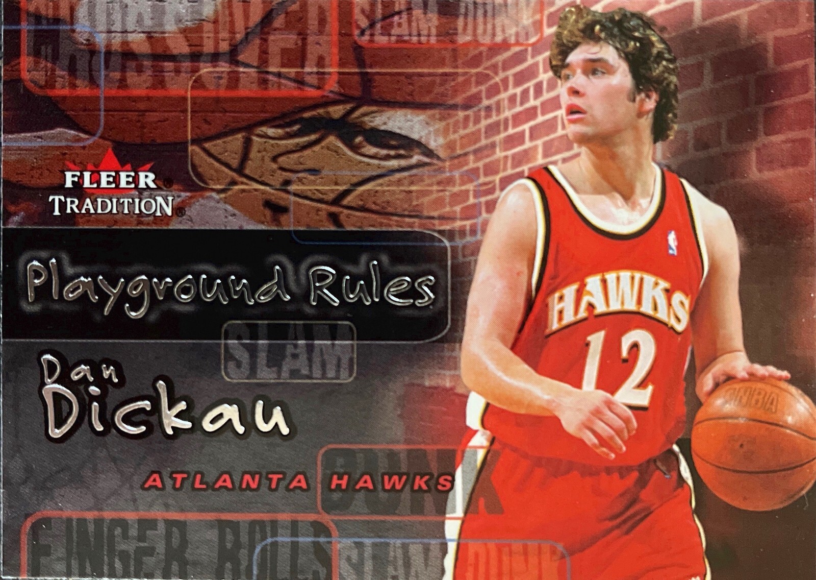 Dan Dickau Fleer 02-03 #27 Playground Rules Atlanta Hawks | eBay