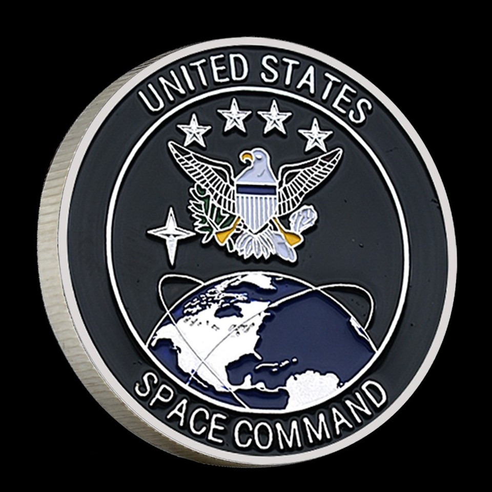 US Space Command Space Force Challenge Coin Department of The Air Force ...