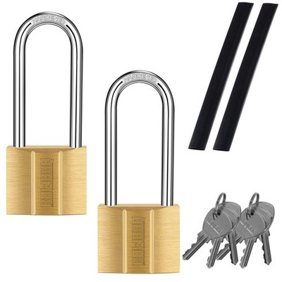 -81/40L-2P Long Shackle Keyed Padlock (Keyed Alike, Waterproof, Solid ...