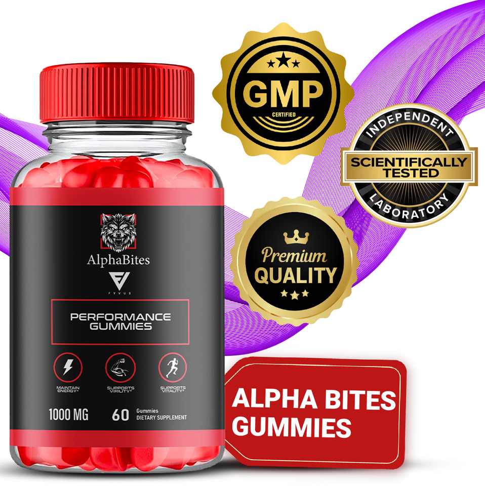 (3 Pack) Alpha Bites Gummies AlphaBites Advanced Formula Gummy (180 ...
