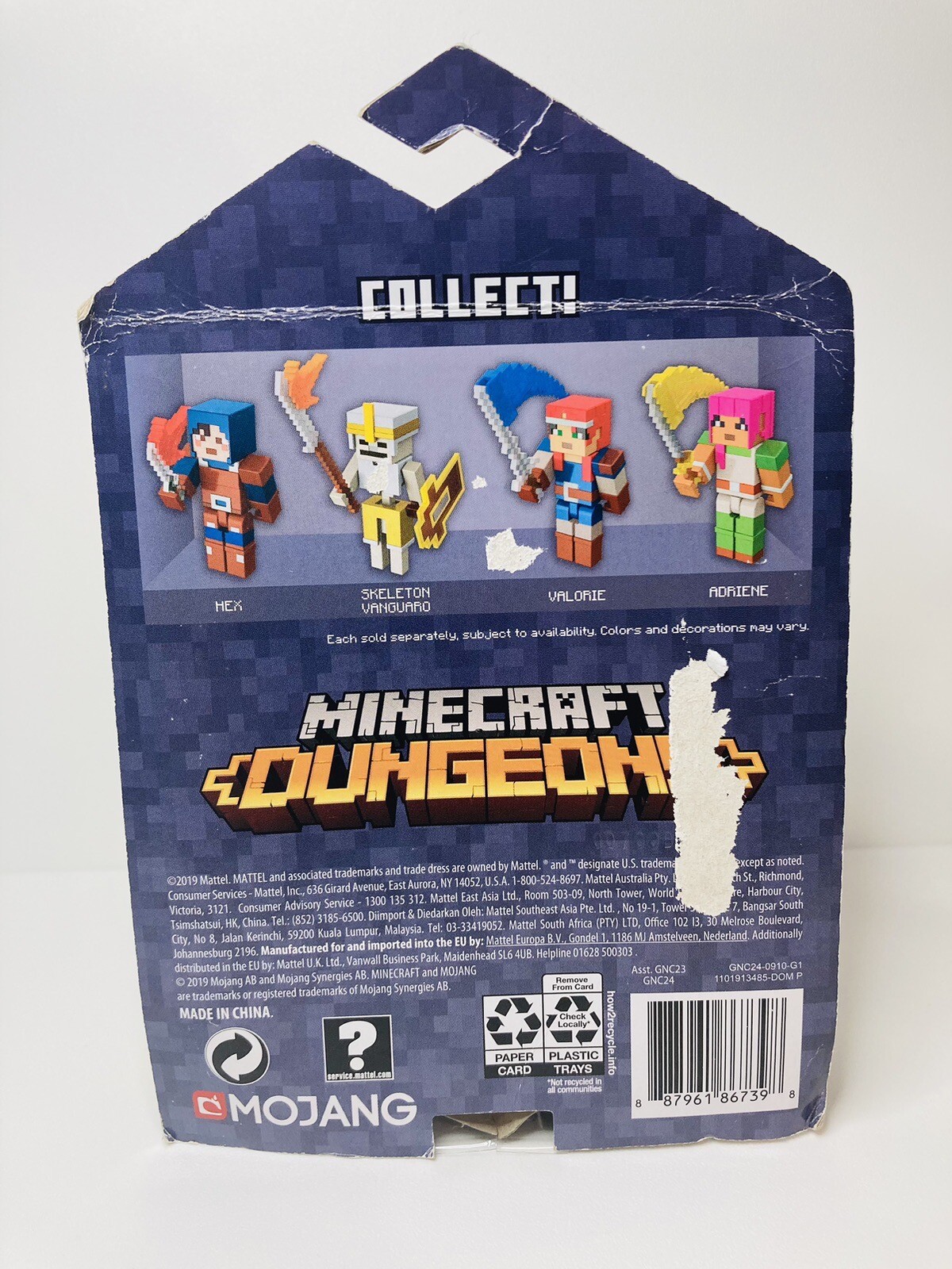 NEW Minecraft Dungeons VALORIE 3.25 inch Action Figure Set with ...