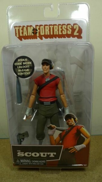 NECA Team Fortress 2 Series 4 Red The Scout 7" Inch Action Figure 2018 ...