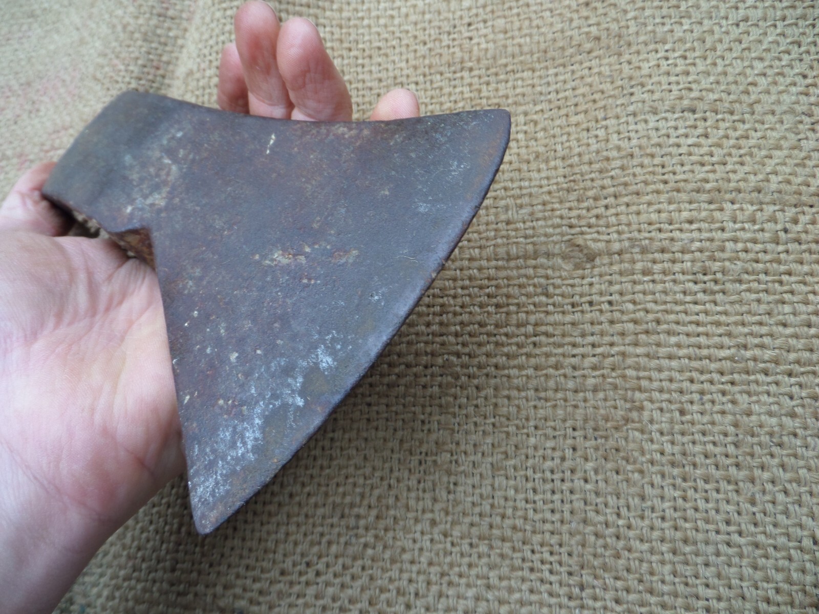 "KRUMPHOLZ" VINTAGE ANTIQUE GERMAN AXE HEAD FELLING HATCHET SPLITTING ...