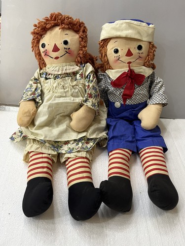 Johnny Gruelle's Georgene Novelties Raggedy Ann & Andy Dolls | eBay