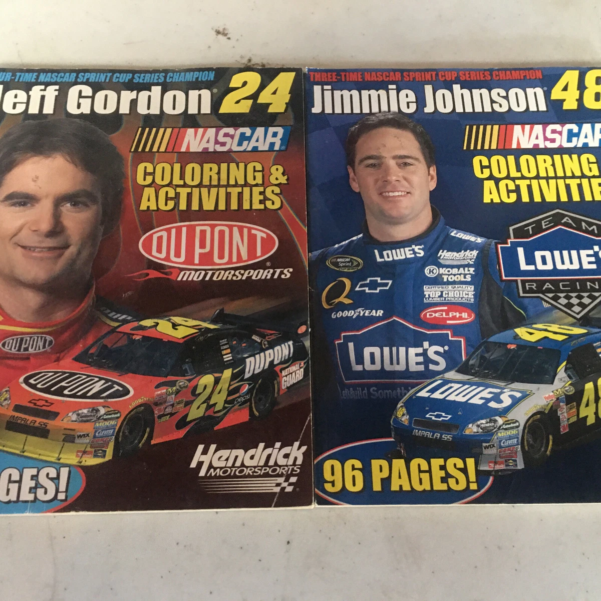 Nascar Coloring Pages Jimmie Johnson