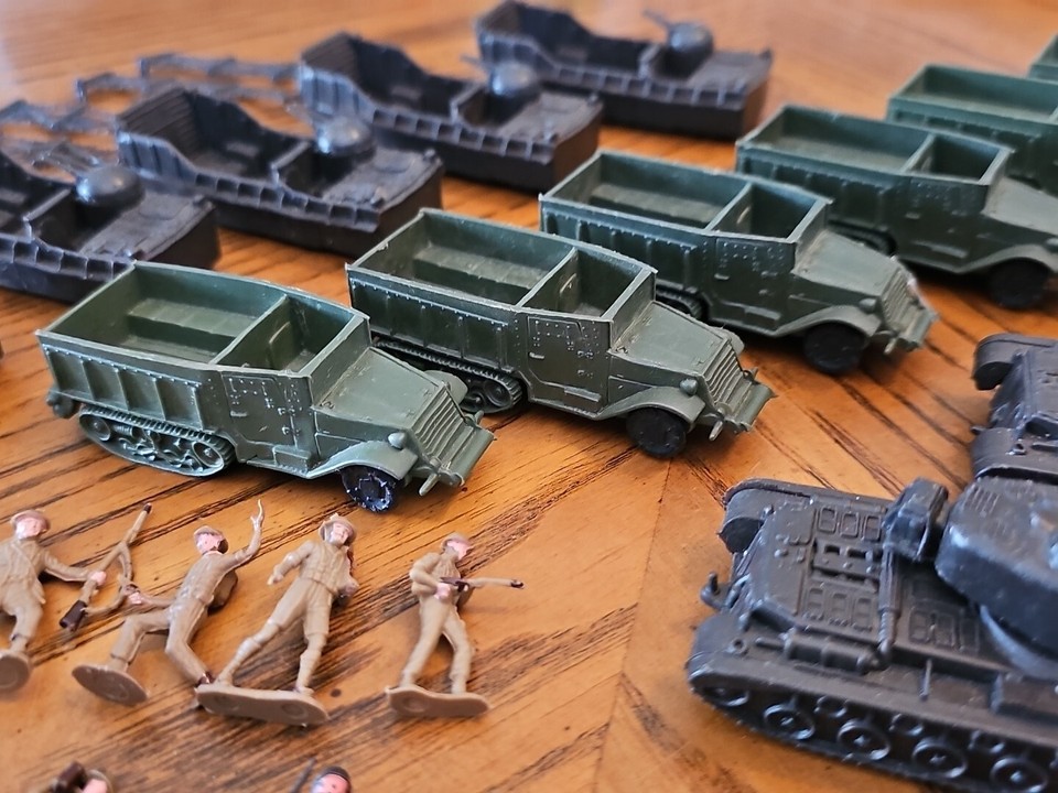 VTG 1960s Marx Operation Attack British German Japanese American Army ...