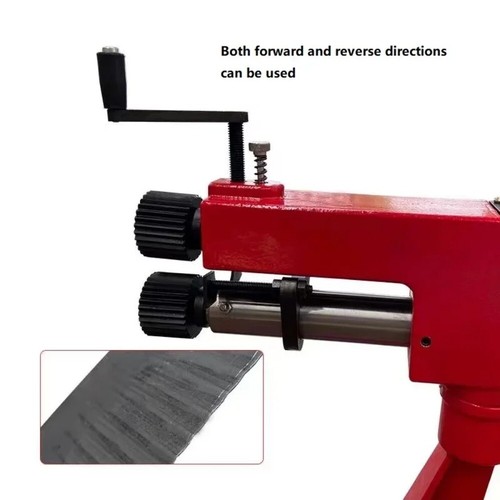 RM08 Manual Rolling Machine Bead Bending Edge Sheet Metal Rotary arc ...