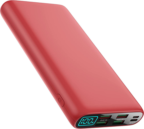 Portable Charger 38800mAh,LCD Display Power Bank,4 USB Outputs Battery ...