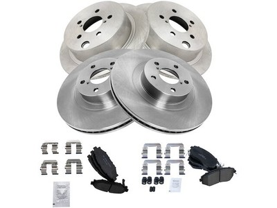 Front and Rear Brake Pad and Rotor Kit For Subaru Crosstrek Forester XV ...