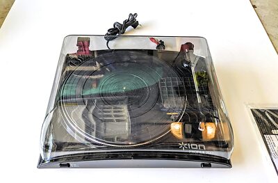ION Profile Pro USB Turntable Vinyl Record Player Vinyl To MP3 ...