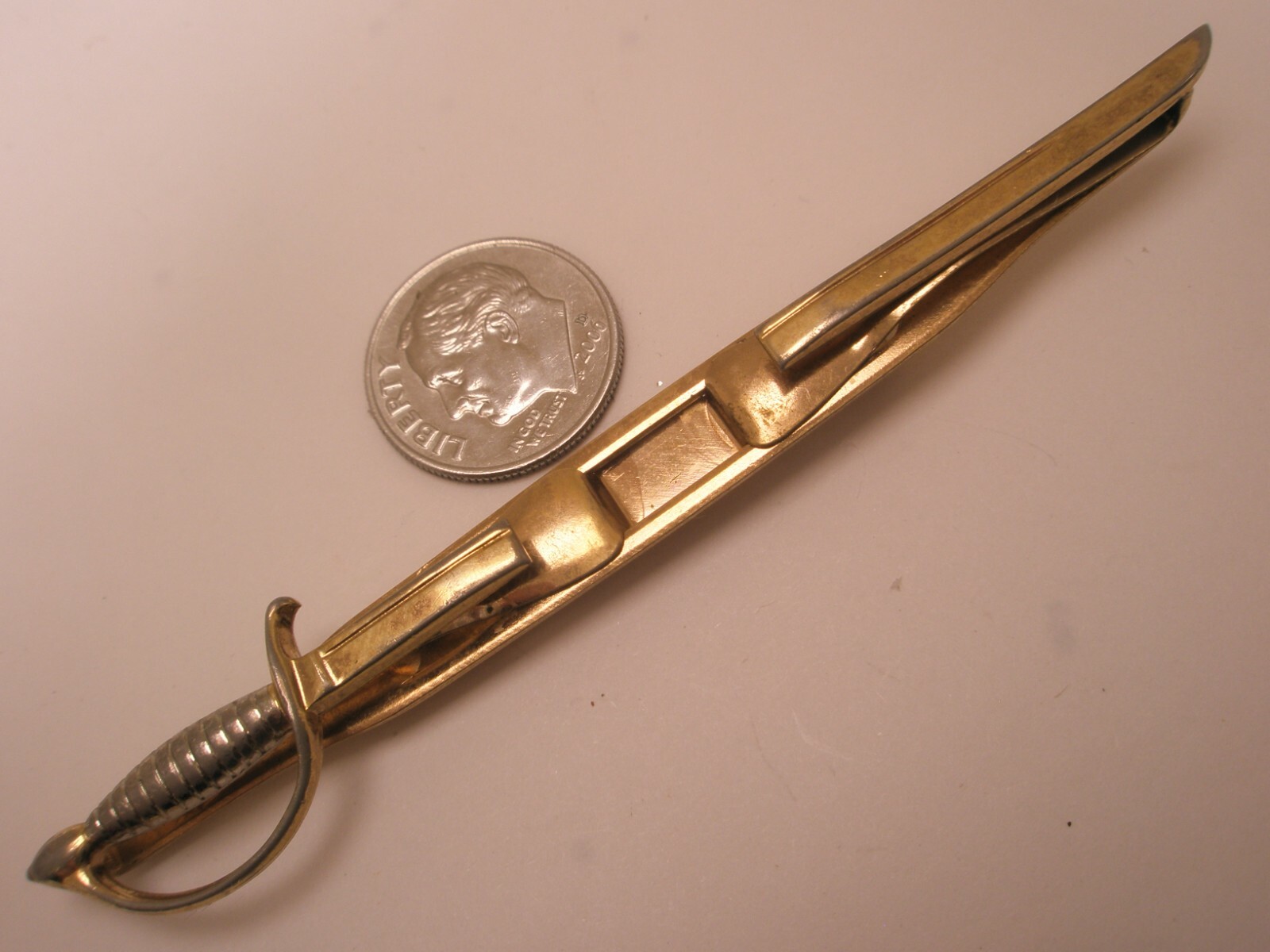 Cavalry Officer Cutlass Sabre Sword Vintage LARGE SWA… - Gem