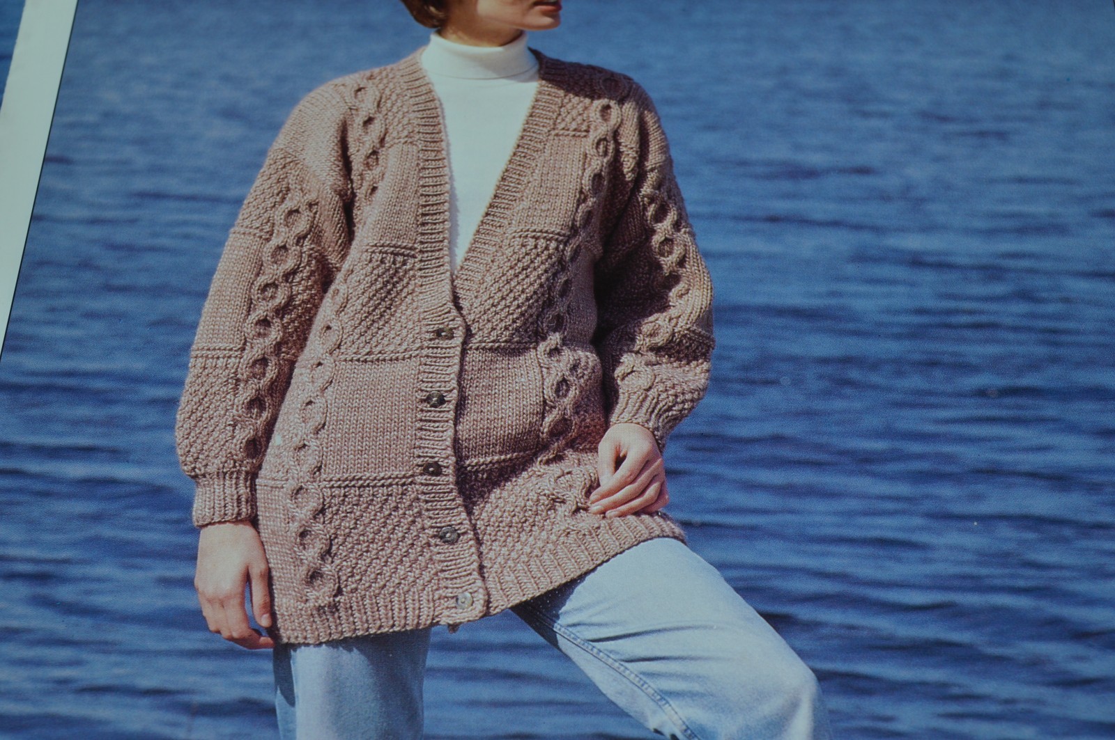 Sirdar Knitting Pattern 9869 Highlander Chunky Jacket 30-44" | eBay