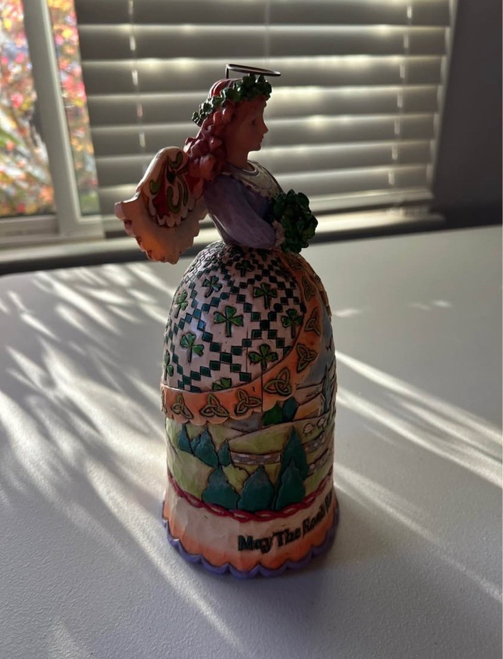 Jim Shore May The Road Rise Up To Meet You Irish Angel Figurine | eBay