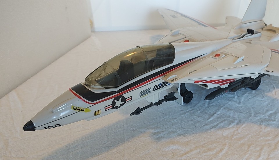 VINTAGE GI JOE 1983 SKYSTRIKER XP-14F COMBAT JET w/ACE PILOT | eBay