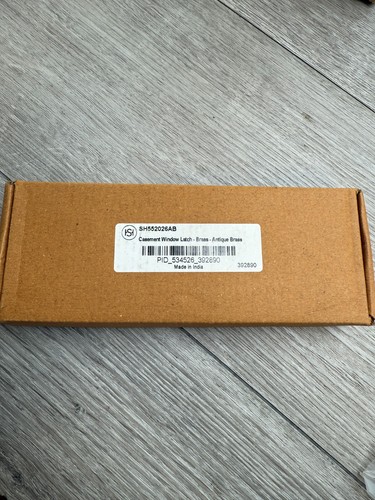 Signature Hardware 473680 Casement Window Latch Antique Brass | eBay