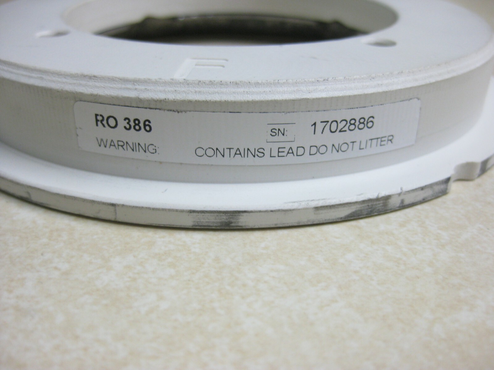 Ralco X-Ray Tube Lead Collimator Mounting Flange 20mm Thick Plastic ...