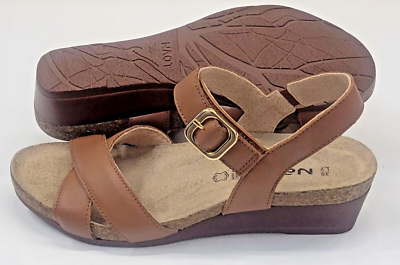 Naot Womens Throne Caramel Leather 40 | eBay