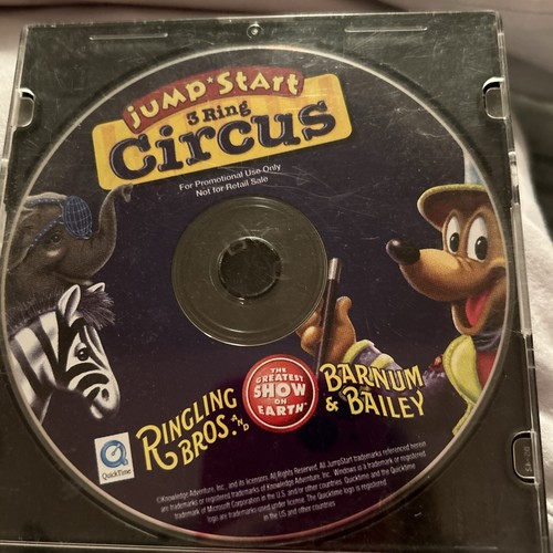 Jump start 3 Ring Circus PC CD Rom | eBay