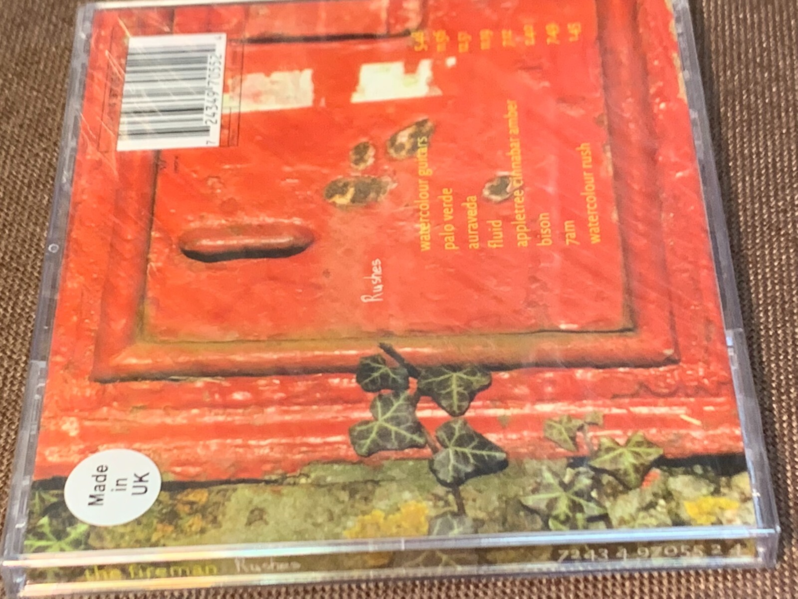 Sealed THE FIREMAN Rushes UK CD Hydra 4 97055 2 PAUL McCARTNEY Youth ...