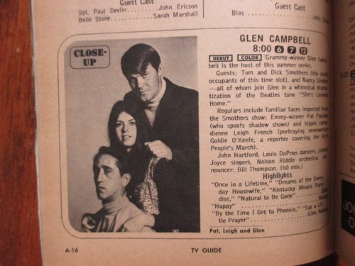 June 22, 1968 TV Guide(TISHA STERLING/TONI HELFER/WILLIAM SHATNER/RALPH ...