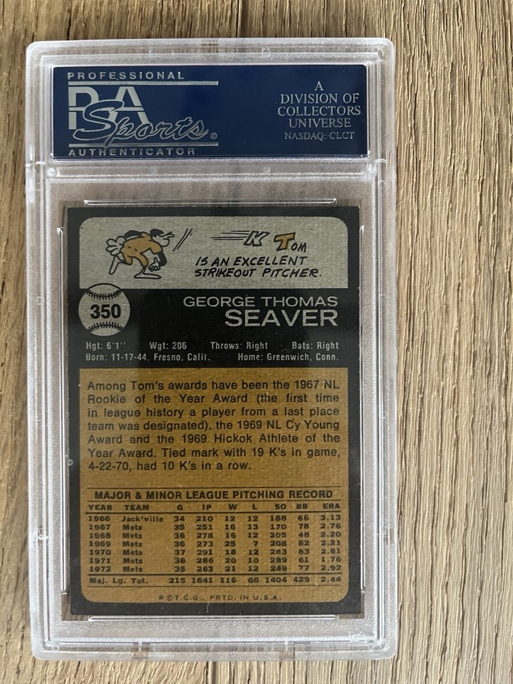 1973 Topps - #350 Tom Seaver | eBay